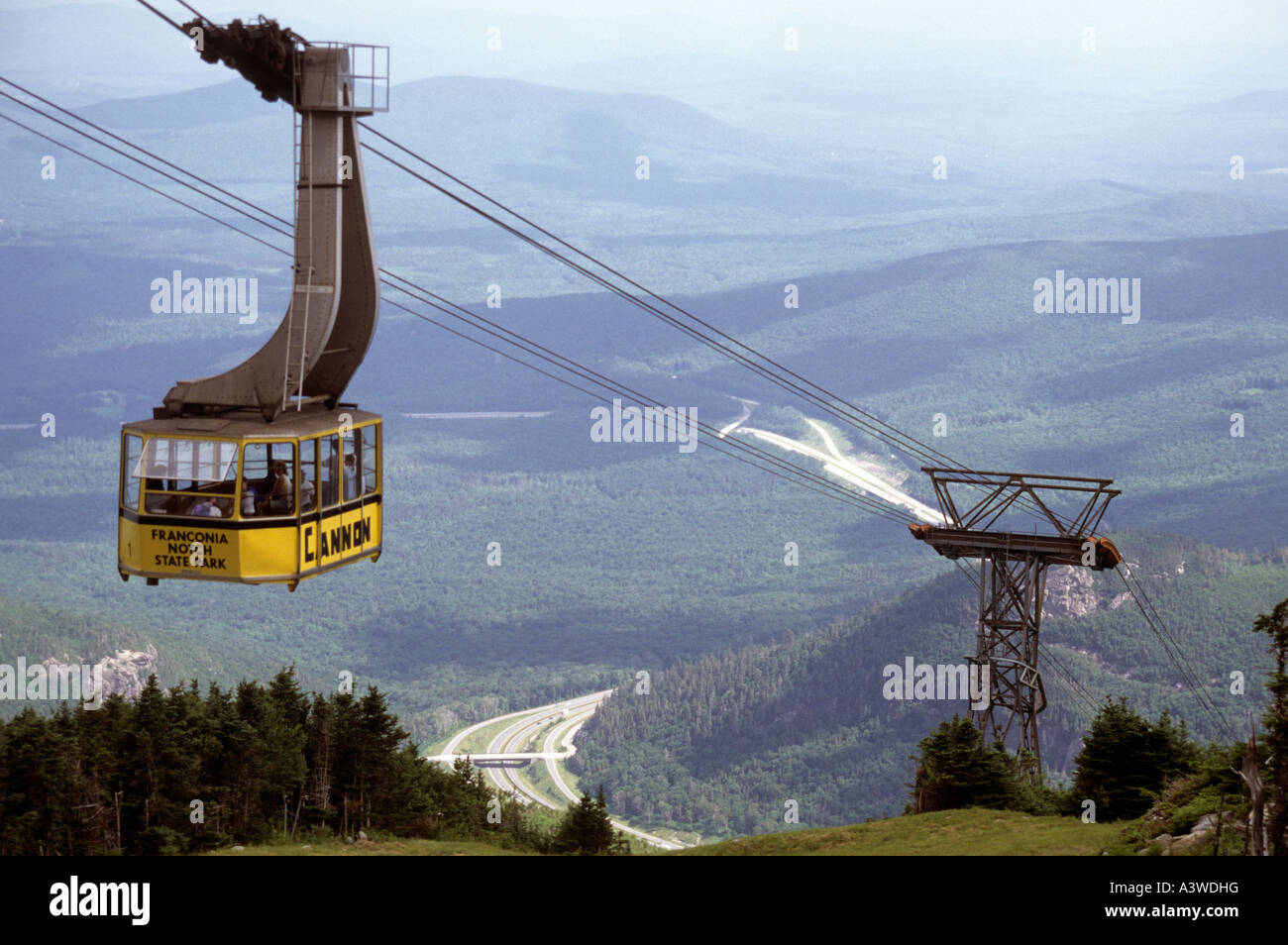 CANNON MOUNTAIN AERIAL TRAMWAY, FRANCONIA NOTCH STATE PARK, NEW ...