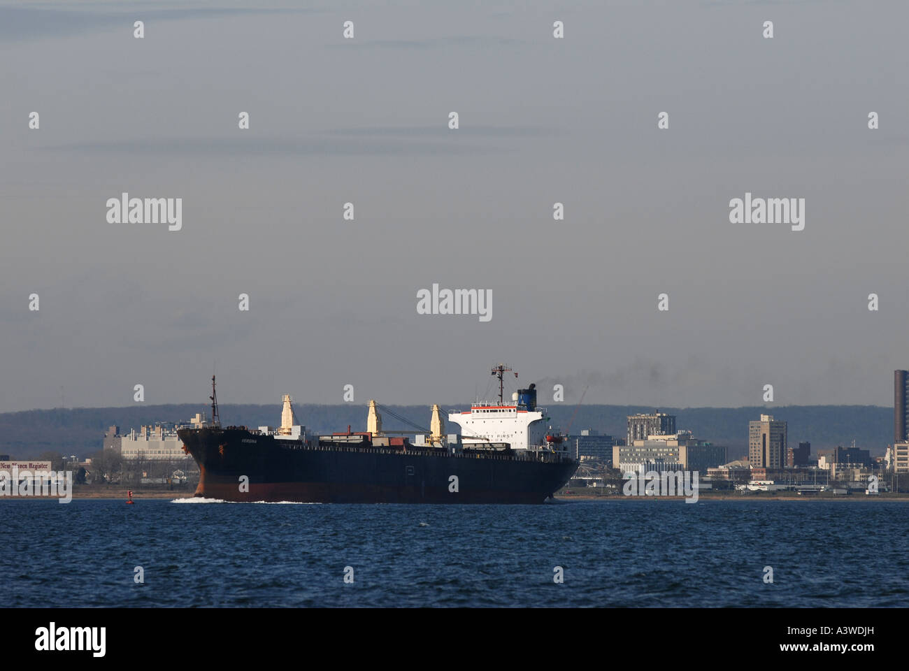 Massive Oil Tanker embarks on trans atlantic crossing from New Haven ...
