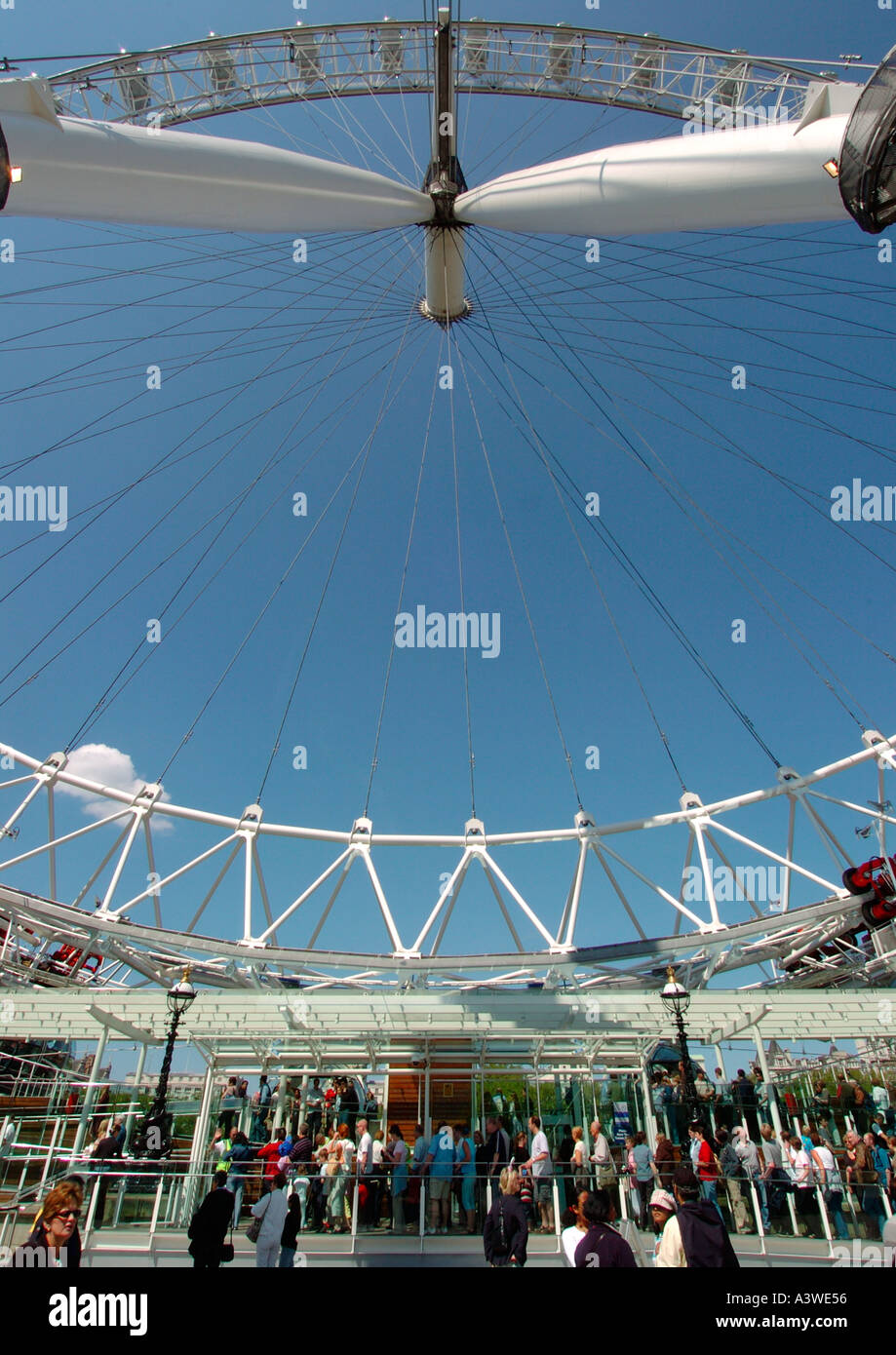 London eye spoke hi-res stock photography and images - Alamy