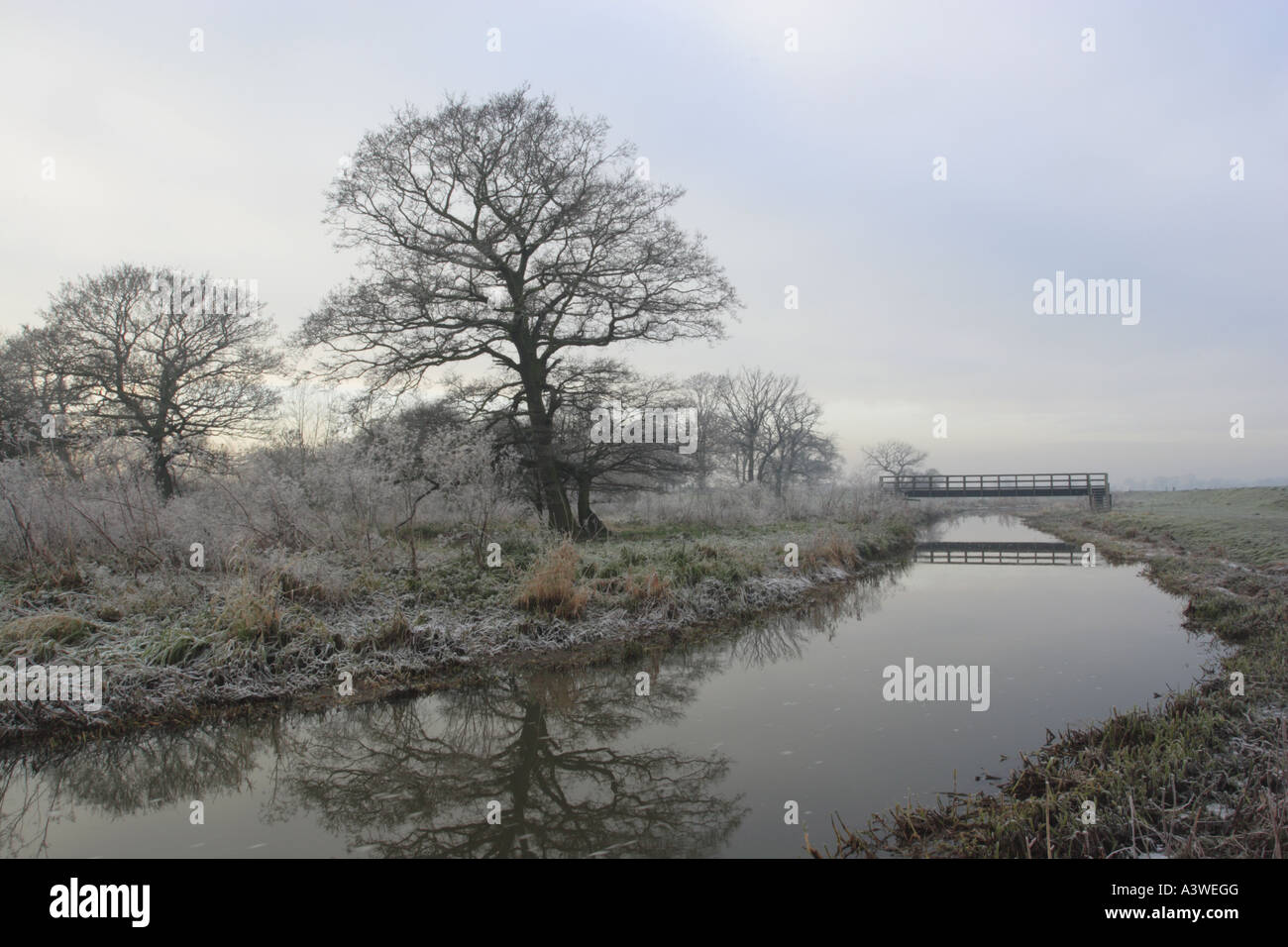 River Torne, Winter Scene Stock Photo - Alamy