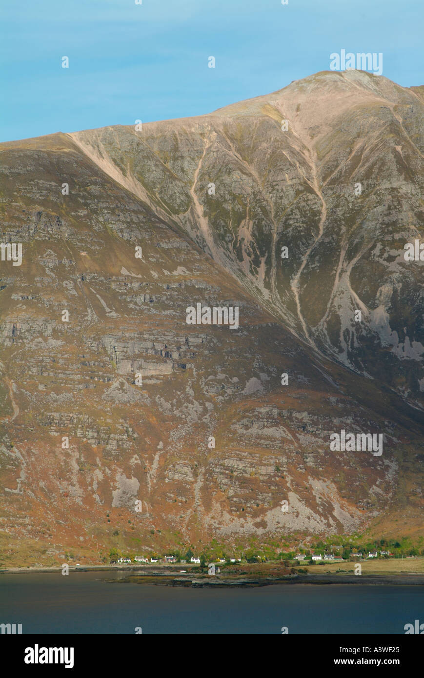Lower Slopes of Liathach Torridon Village and upper Loch Torridon ... Lower Slopes of Liathach Torridon Village and upper Loch Torridon ...