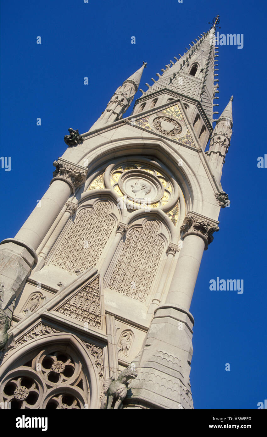 The Chamberlain memorial Chamberlain Square Birmingham West Midlands ...