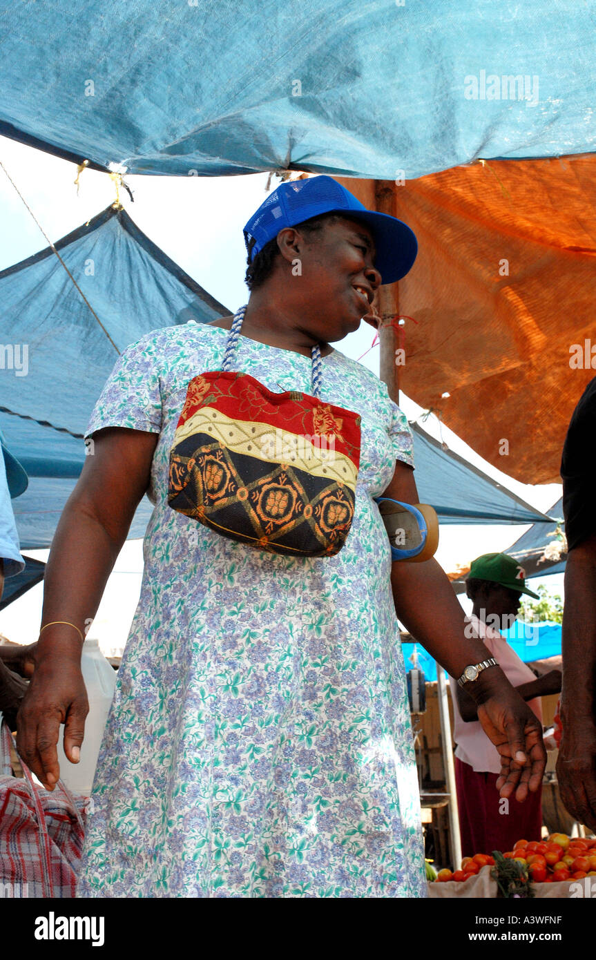 Lucea market western Jamaica Stock Photo - Alamy