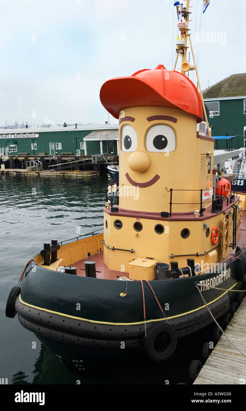 Canada Nova Scotia Halifax Theodore Too tugboat used for harbor tours ...