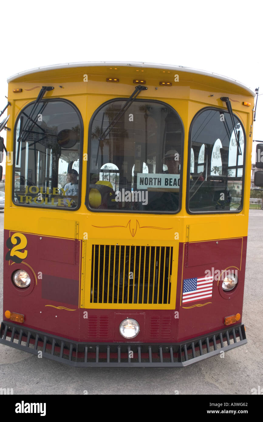 Clearwater Beach Florida Trolley Cars