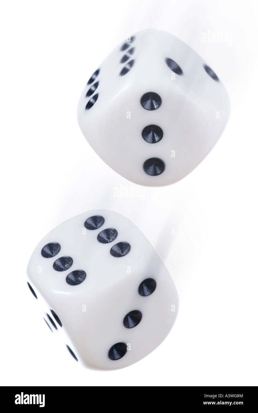 Moving dice Cut Out Stock Images & Pictures - Alamy