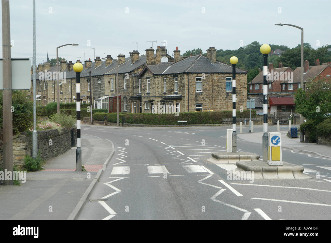Pelican crossing on a british road Stock Photo - Alamy