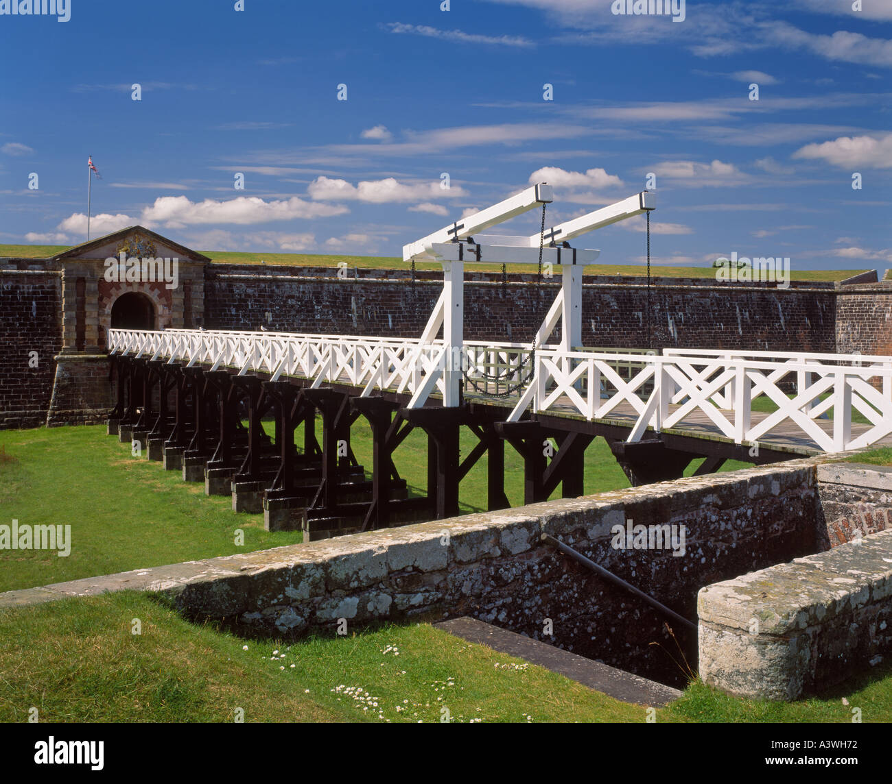 Scotland, Highland, near Inverness, Ardersier, Fort George The ...