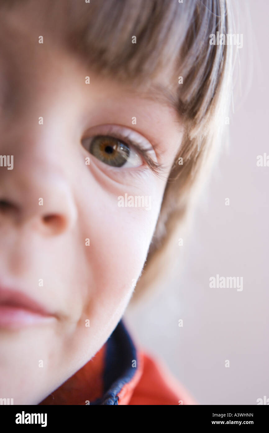 Face secretive grin hi-res stock photography and images - Alamy