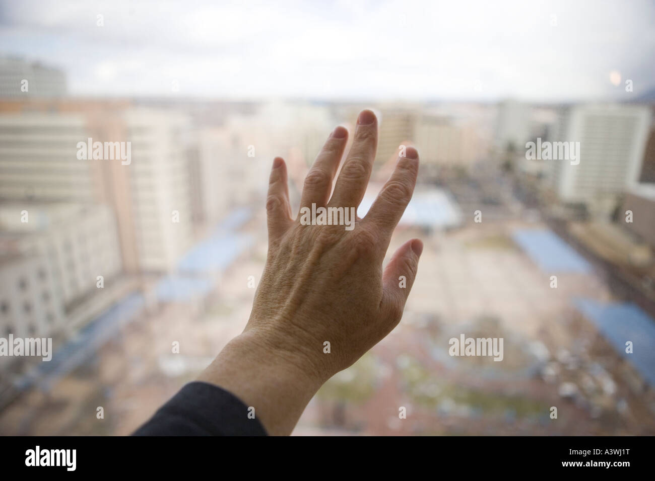 Hand reaching out from sky hi-res stock photography and images - Alamy