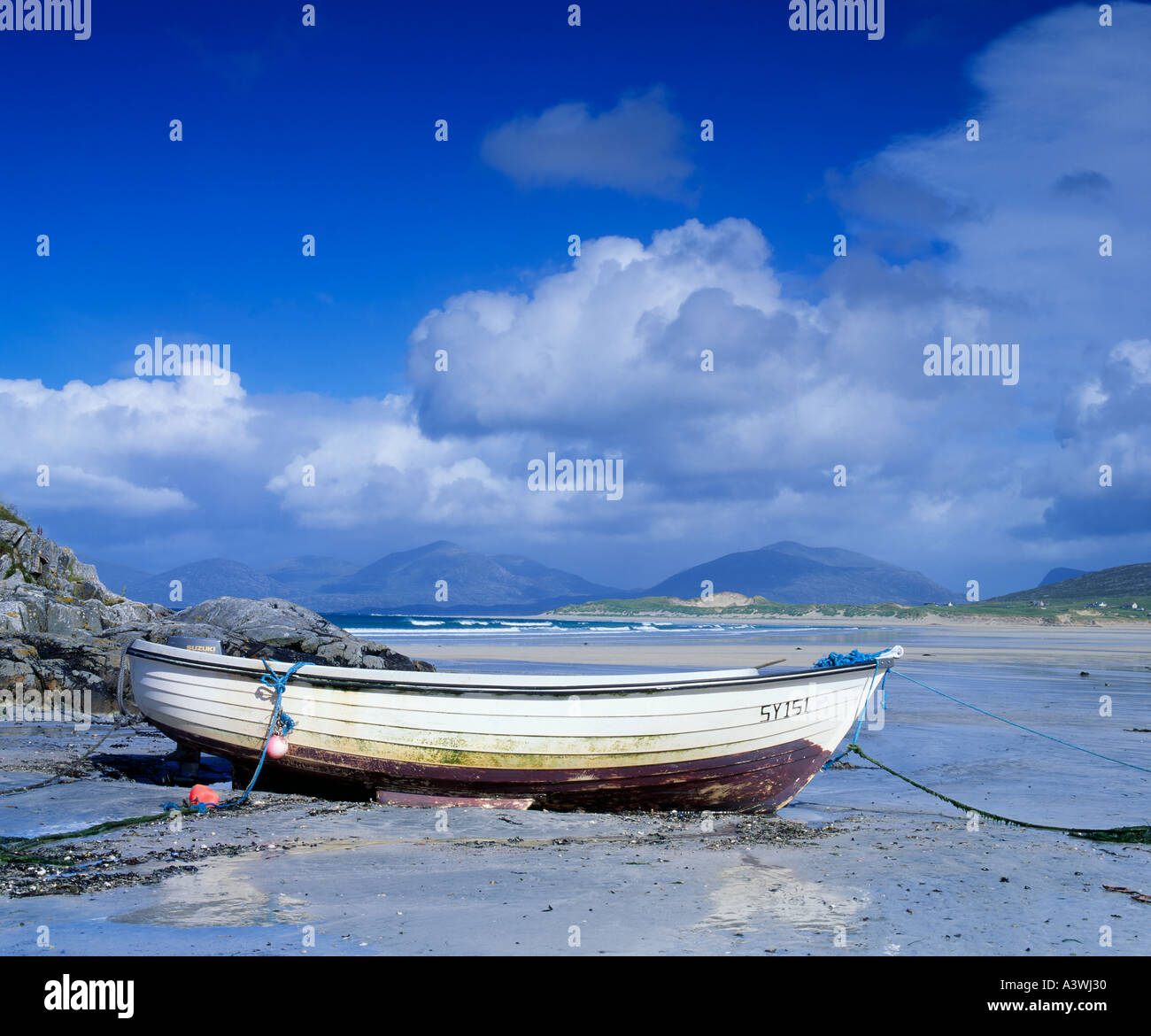 Losgaintir Bay, Isle of Harris, Western Isles, Scotland Stock Photo - Alamy