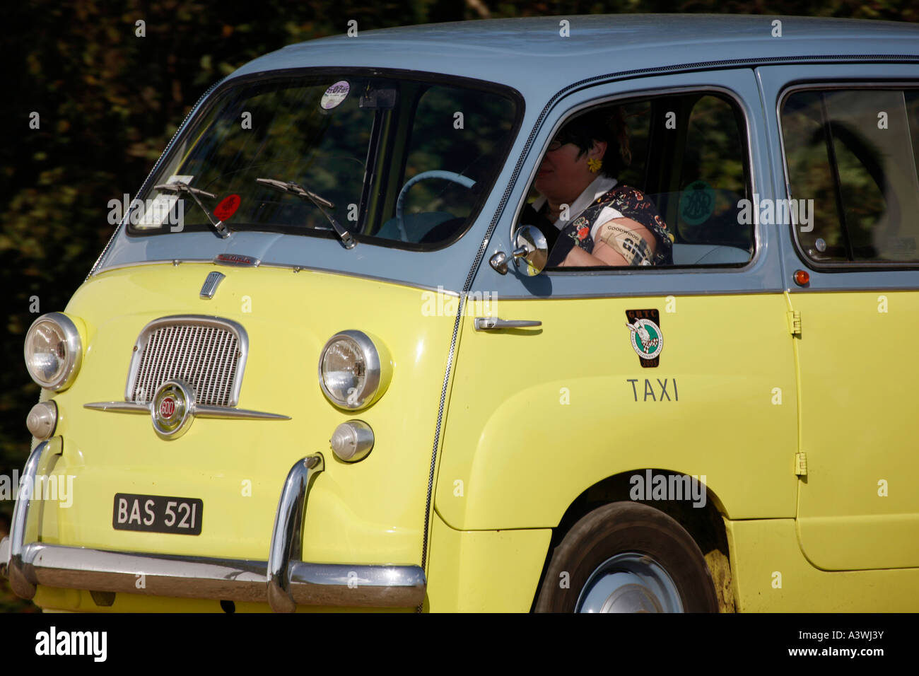 Vintage van at the Goodwood Revival 2006 Stock Photo - Alamy