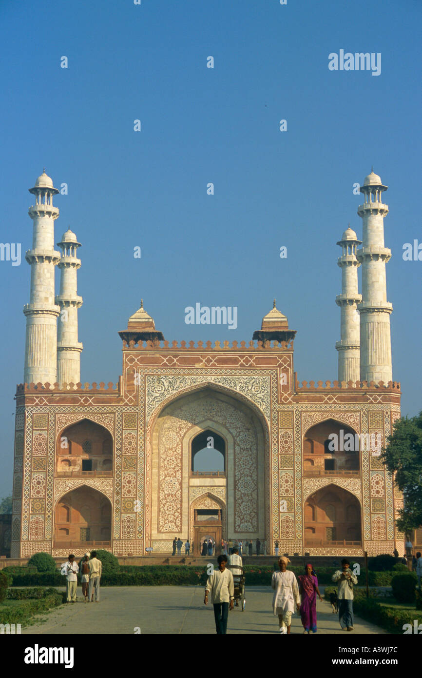 India Sikandra Akbar s Mausoleum Stock Photo - Alamy