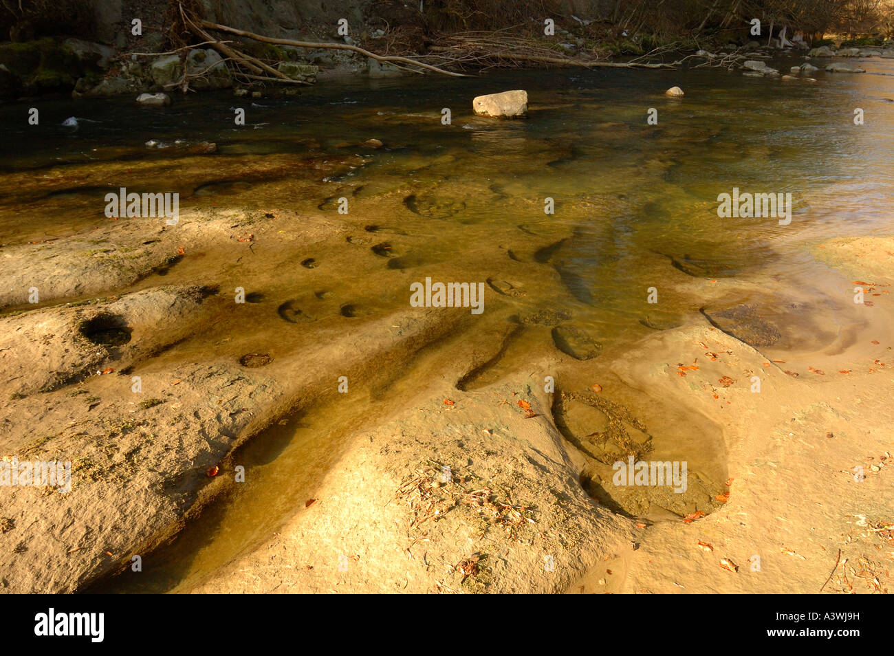 Pothole river bed hi-res stock photography and images - Alamy