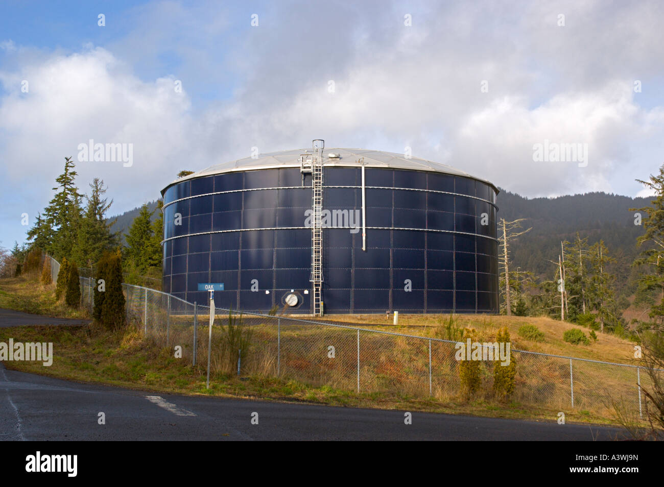 Blue Water Storage Reservoir Stock Photo - Alamy