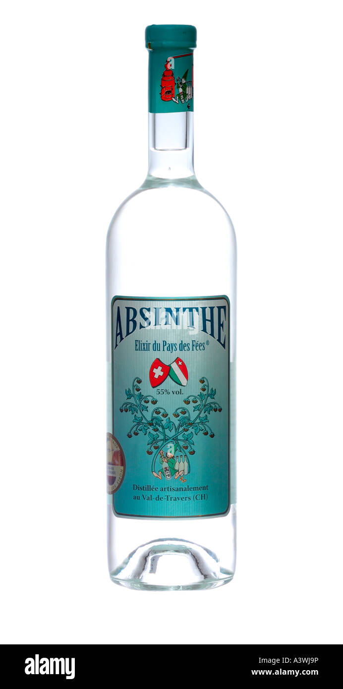 Absinthe Bottle High Resolution Stock Photography and Images - Alamy