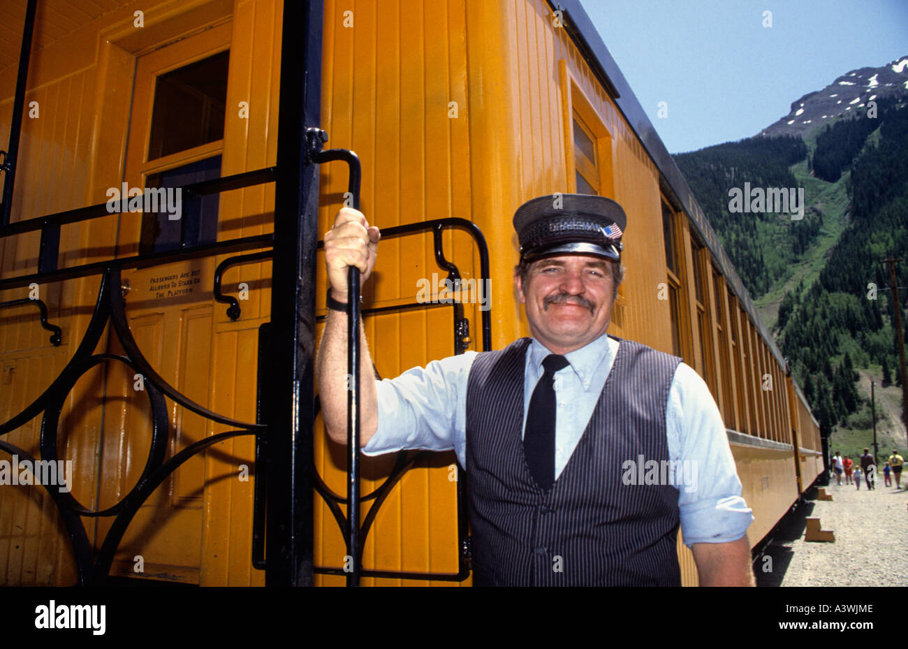 Railway guard hi-res stock photography and images - Alamy