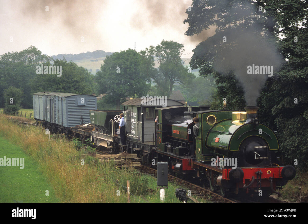 Saddle Tank Steam Engines Stock Photo - Alamy