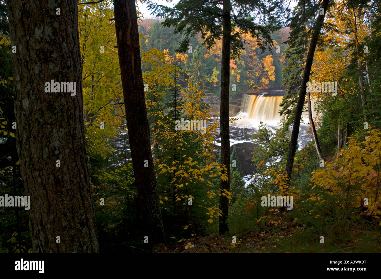 Northwoods waterfall hi-res stock photography and images - Alamy