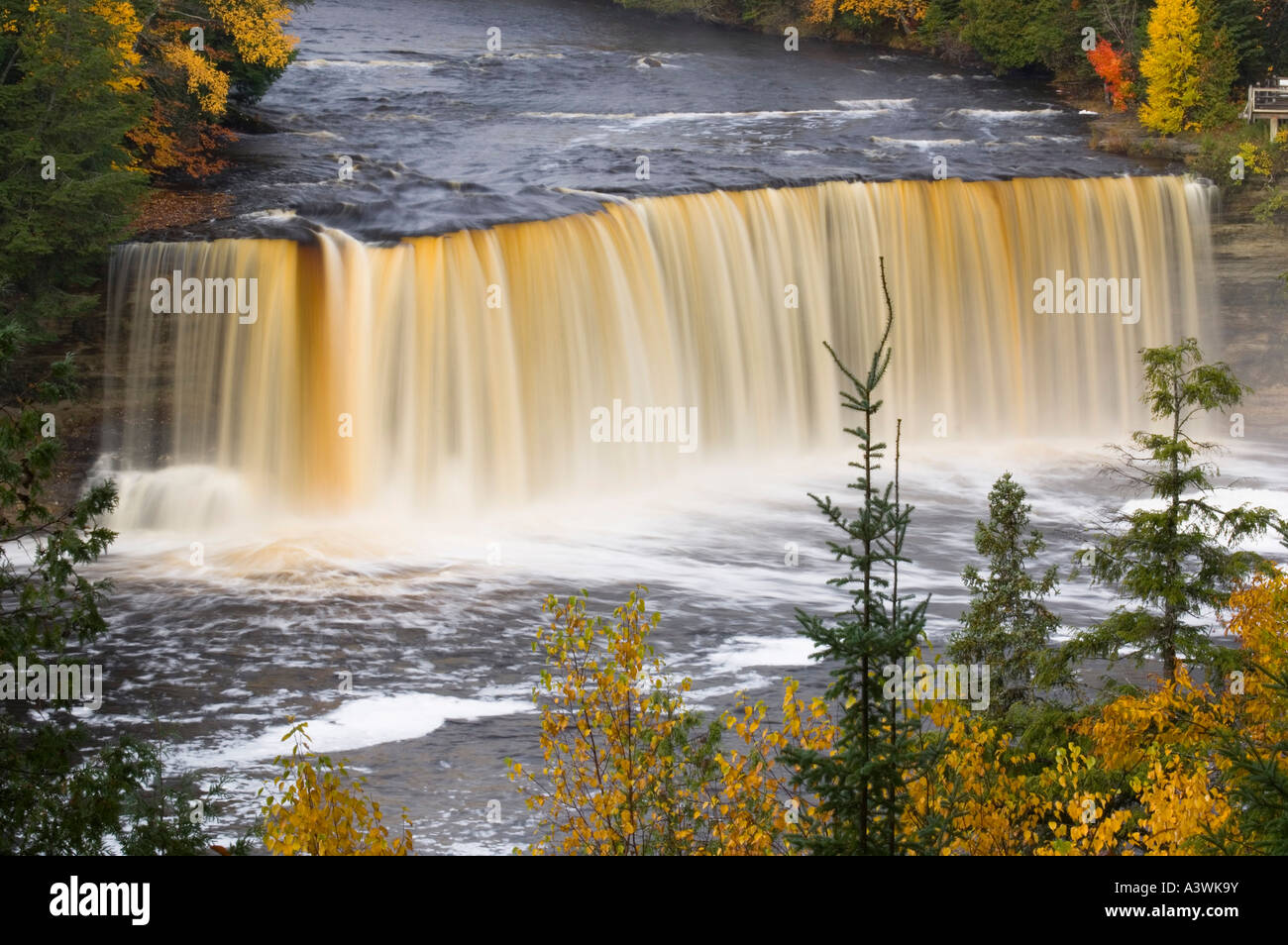 Northwoods waterfall hi-res stock photography and images - Alamy