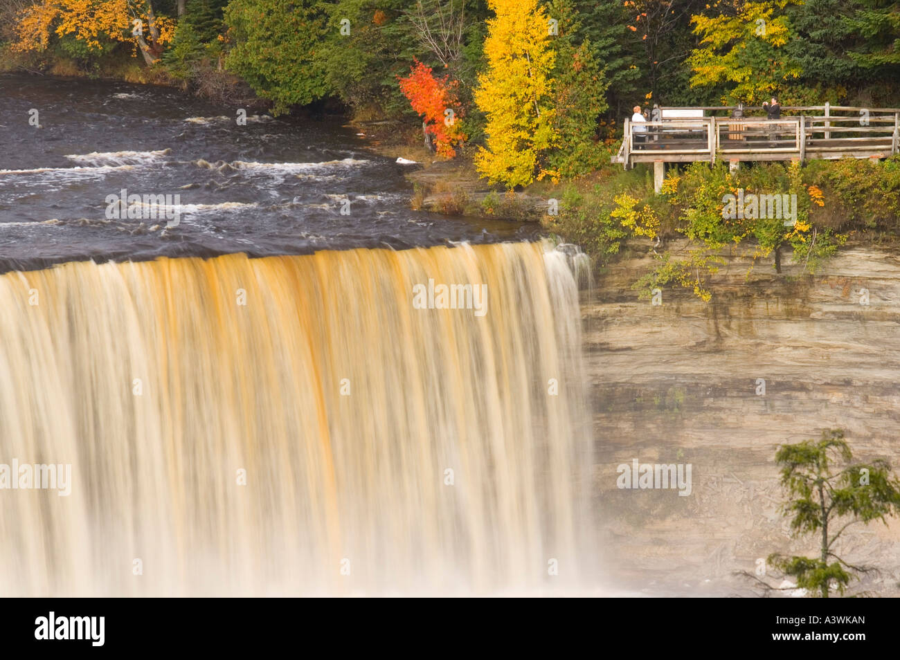 Northwoods waterfall hi-res stock photography and images - Alamy