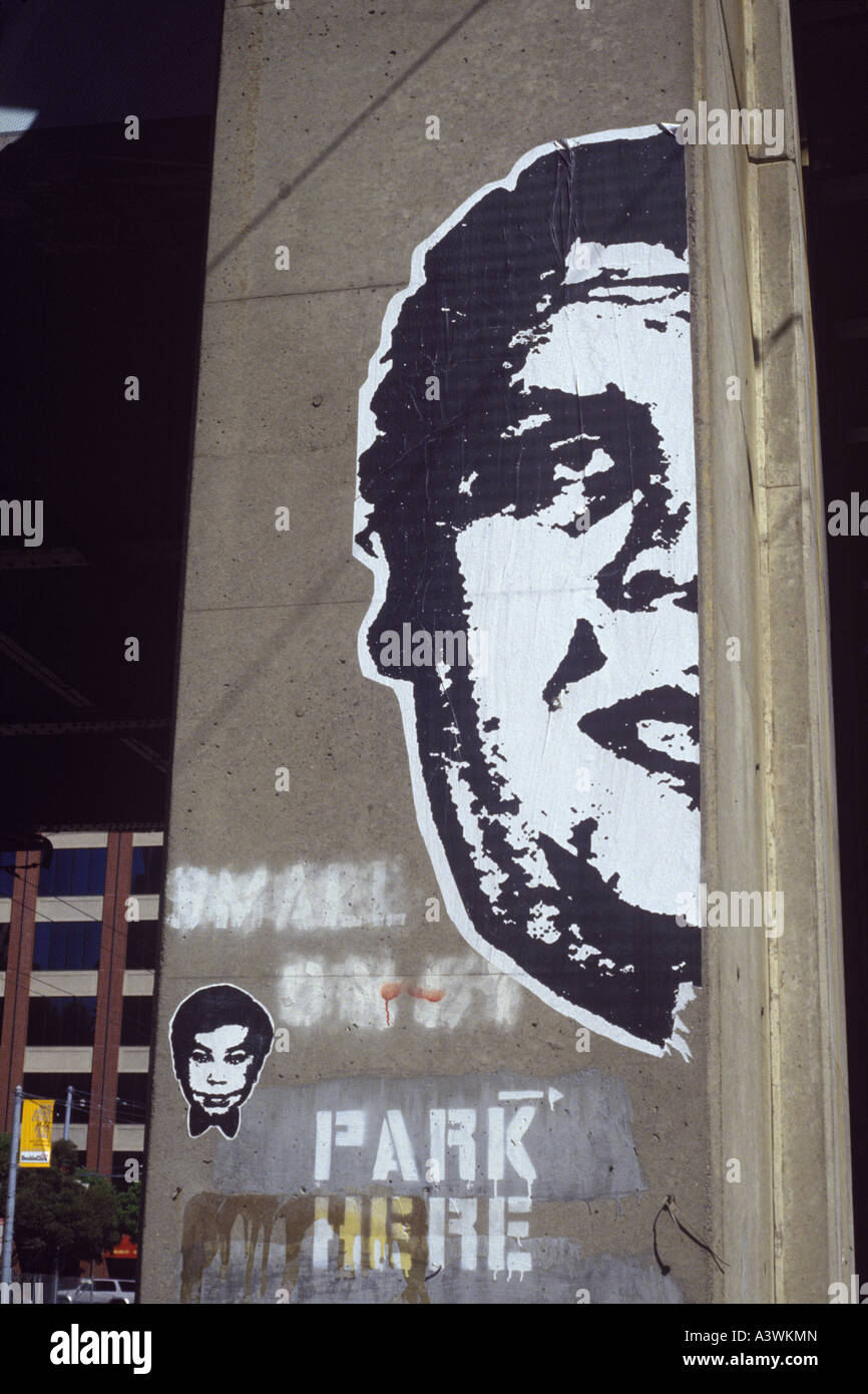 Andre the Giant graffiti in San Francisco California Stock Photo - Alamy