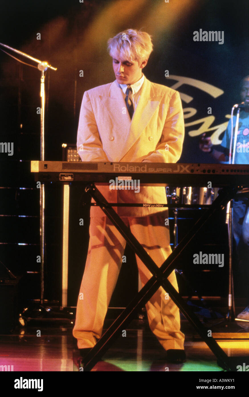 DURAN DURAN - Nick Rhodes Stock Photo - Alamy
