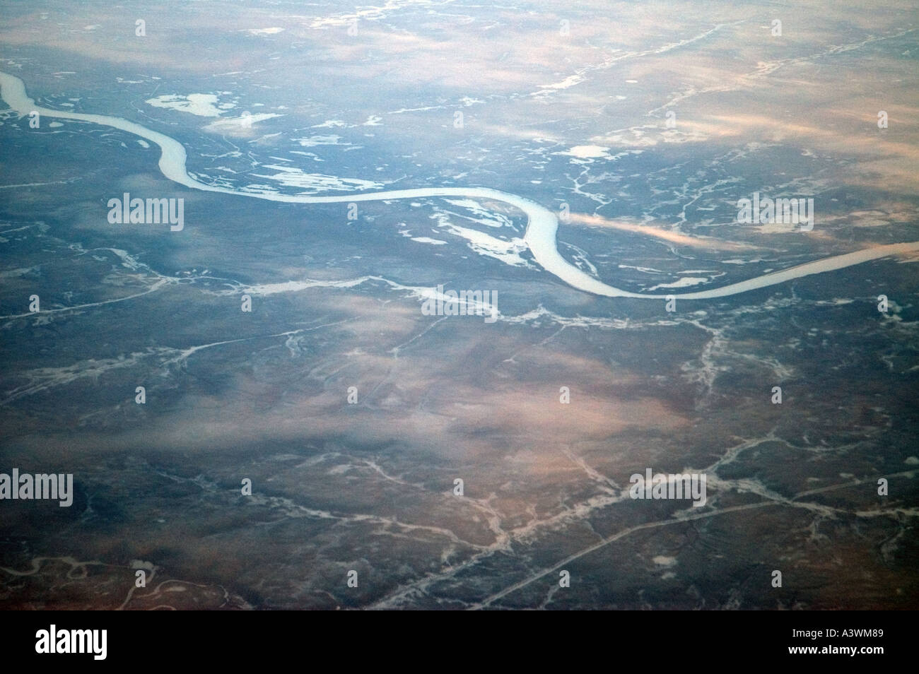 Flight in mountains siberia flying hi-res stock photography and images ...