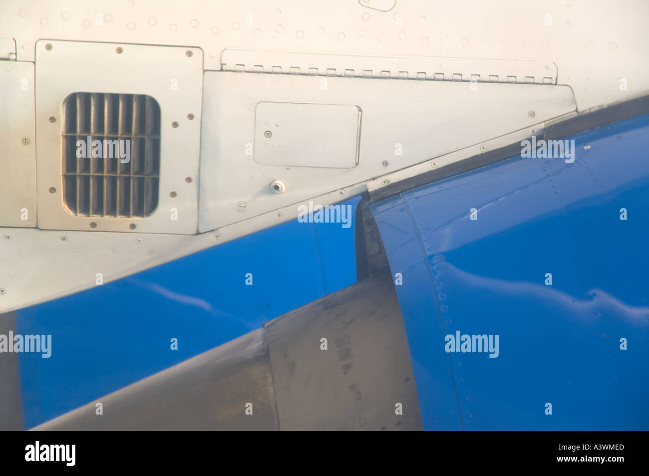 141004 The wing of an Air France jet in motion Photo copyright Barry ...