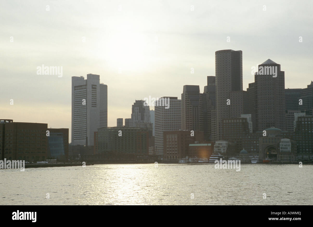 Back bay boston business district hi-res stock photography and images ...