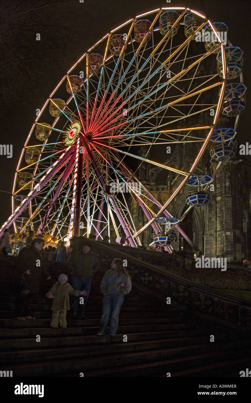 Turning wheel. Edinburgh Stock Photo - Alamy