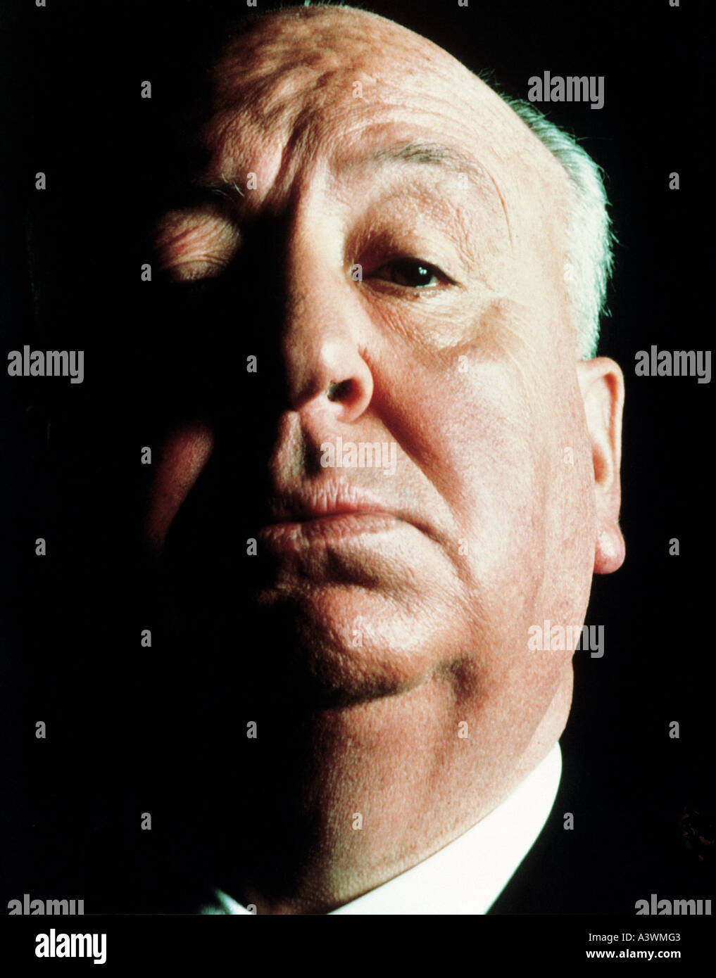 ALFRED HITCHCOCK - British film director 1899 to 1980 Stock Photo - Alamy