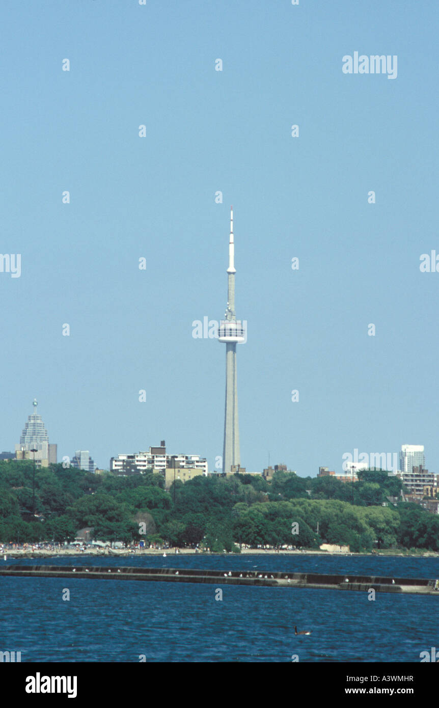 The CN Tower in Toronto Ontario Canada Stock Photo - Alamy