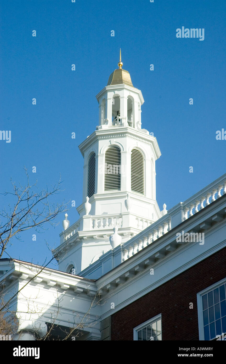 Belltower at Harvard Universtiy in Cambridge Massachusetts Stock Photo ...