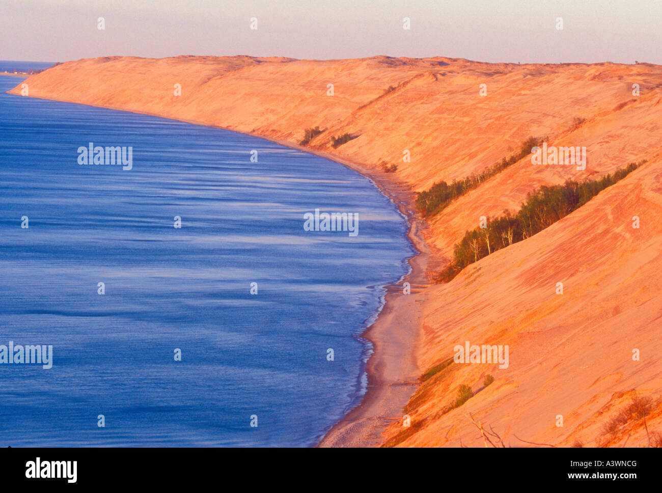 The Grand Sable dunes of Pictured Rocks National Lakeshore near Grand ...