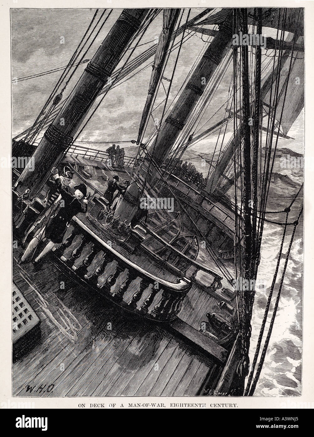 Old type frigate hi-res stock photography and images - Alamy