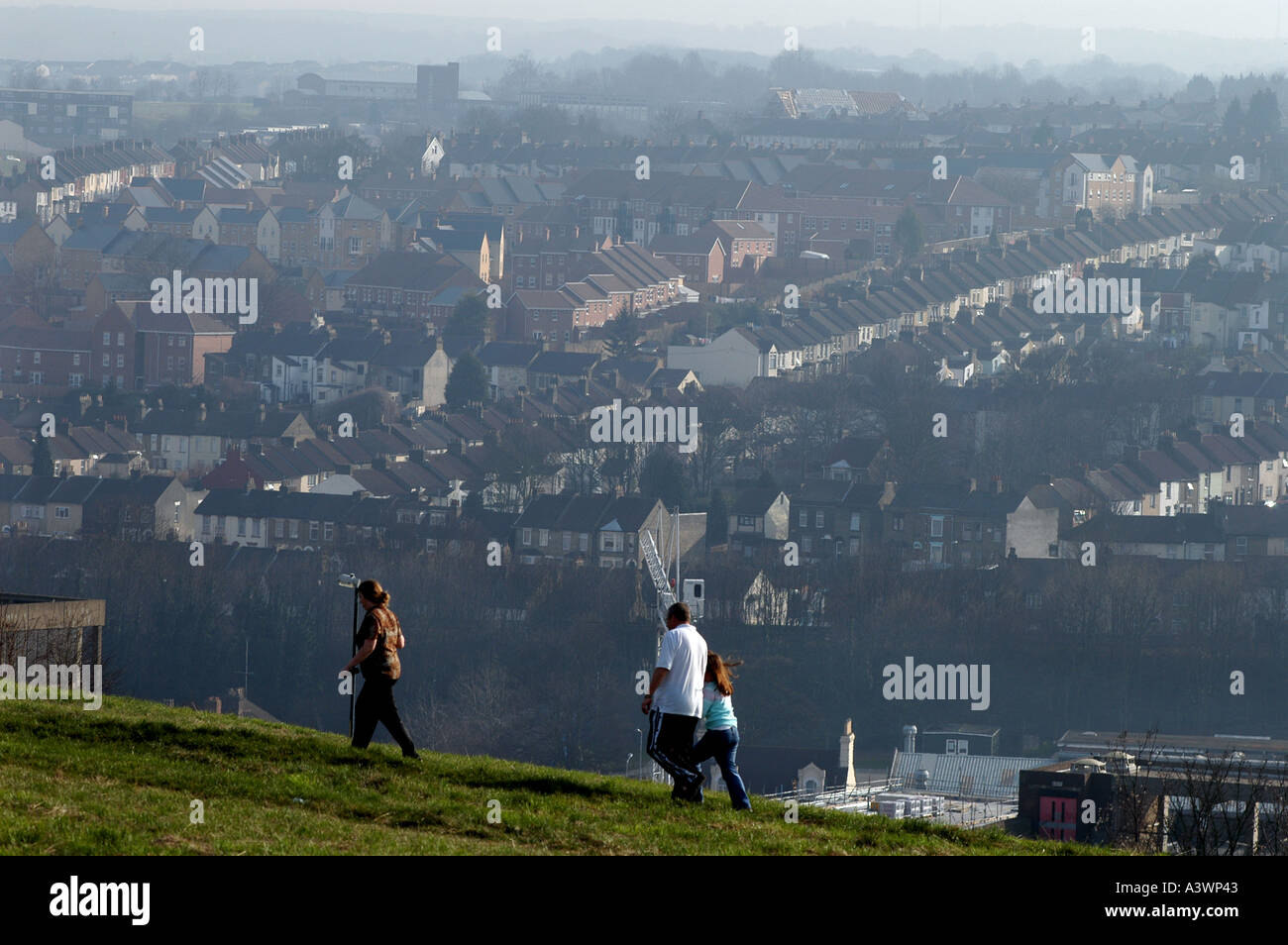 HOUSE HOUSING STOCK CHATHAM KENT ENGLAND Stock Photo - Alamy