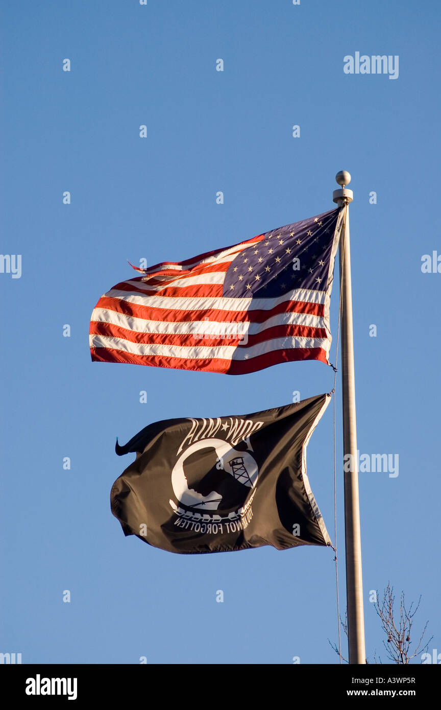 Flags in Boston Massachusetts Stock Photo - Alamy