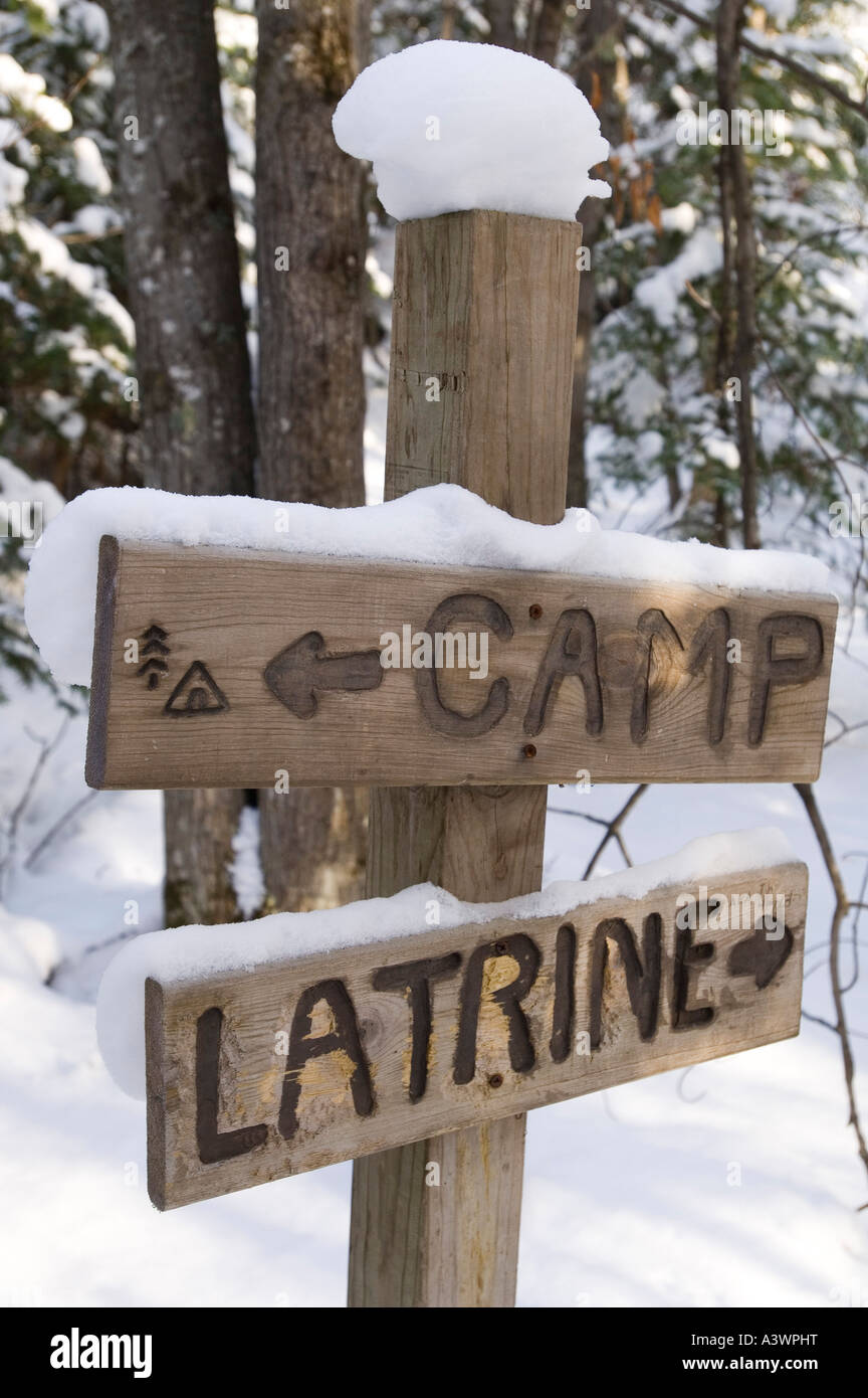 A rustic sign in the Escanaba River State Forest near the Little Garlic ...
