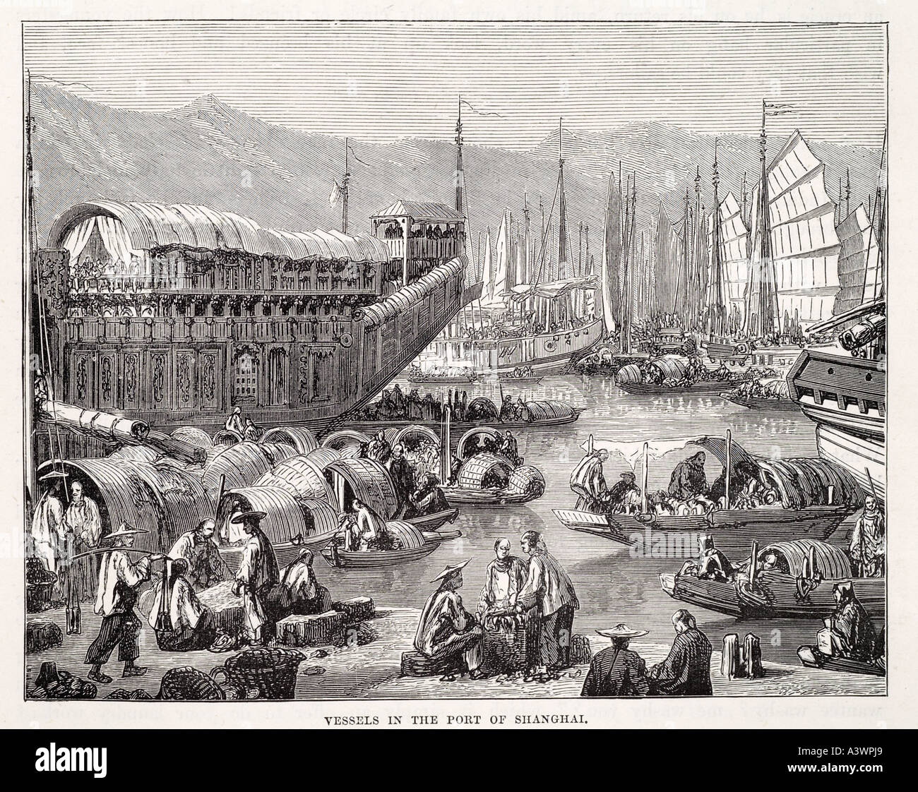 shanghai Port china travel orient oriental coast harbour safe deep ...