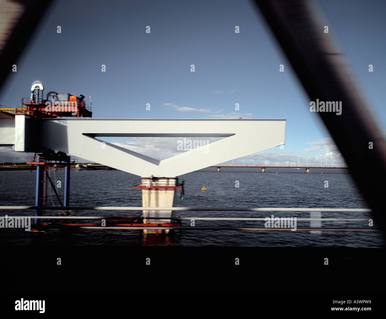 Construction of railroad bridge, The Netherlands Stock Photo - Alamy