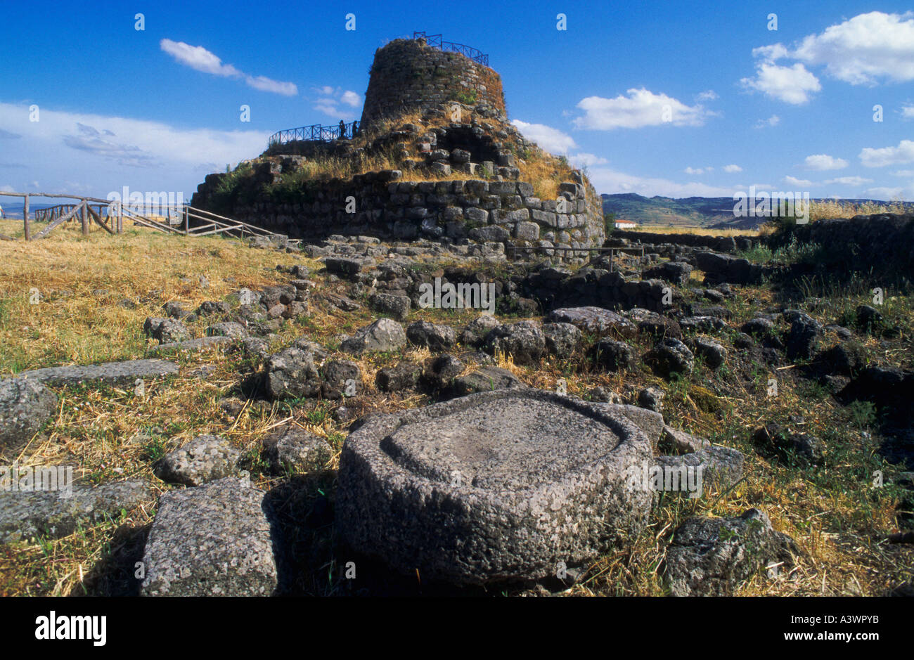 Nuraghe on island sardinia hi-res stock photography and images - Alamy
