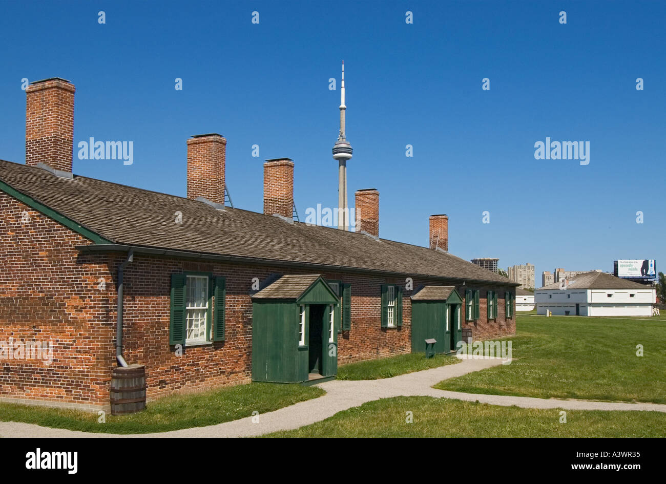 Canada Ontario Toronto Fort York Officers Barracks and Mess built 1815 ...