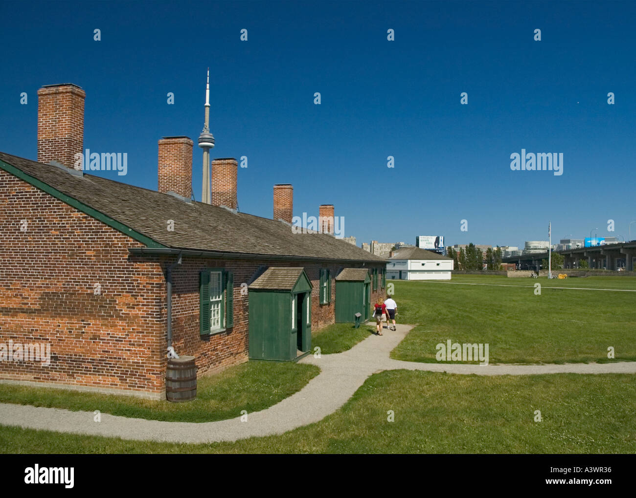 Canada Ontario Toronto Fort York Officers Barracks and Mess built 1815 ...