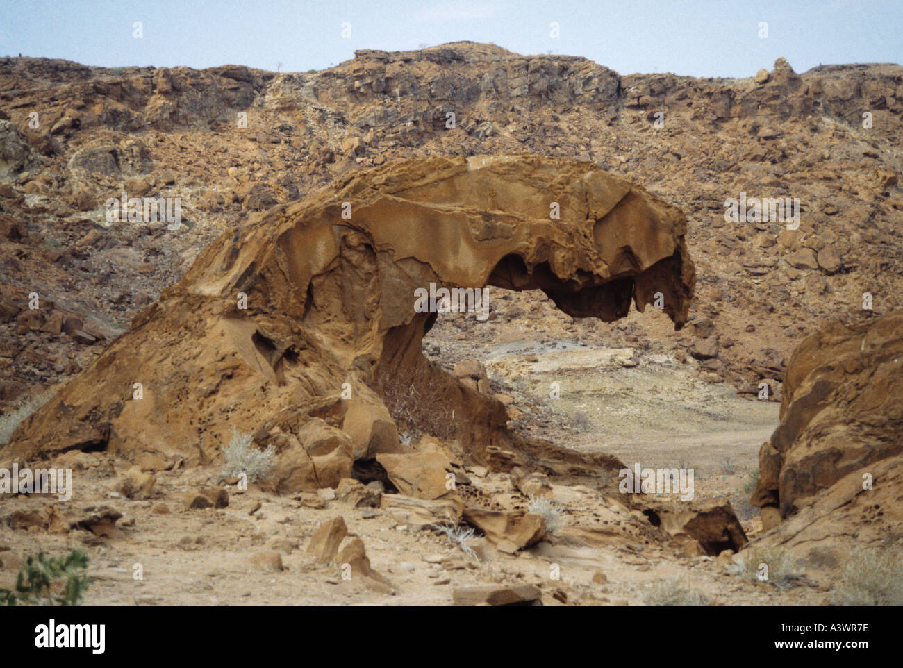 Strange rock formation at Twyfelfontein Namibia Stock Photo - Alamy