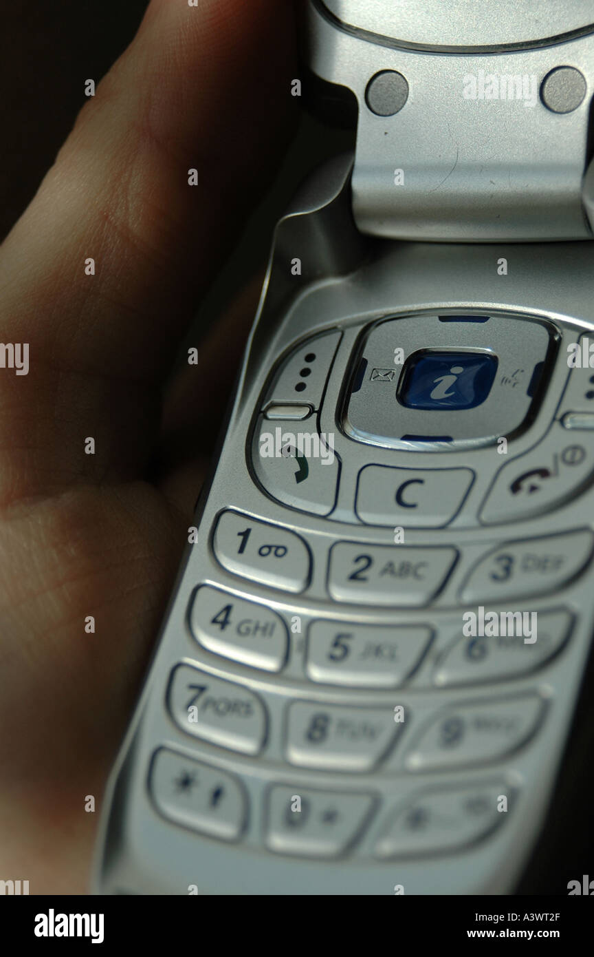 Hand Holding Mobile Phone Stock Photo - Alamy