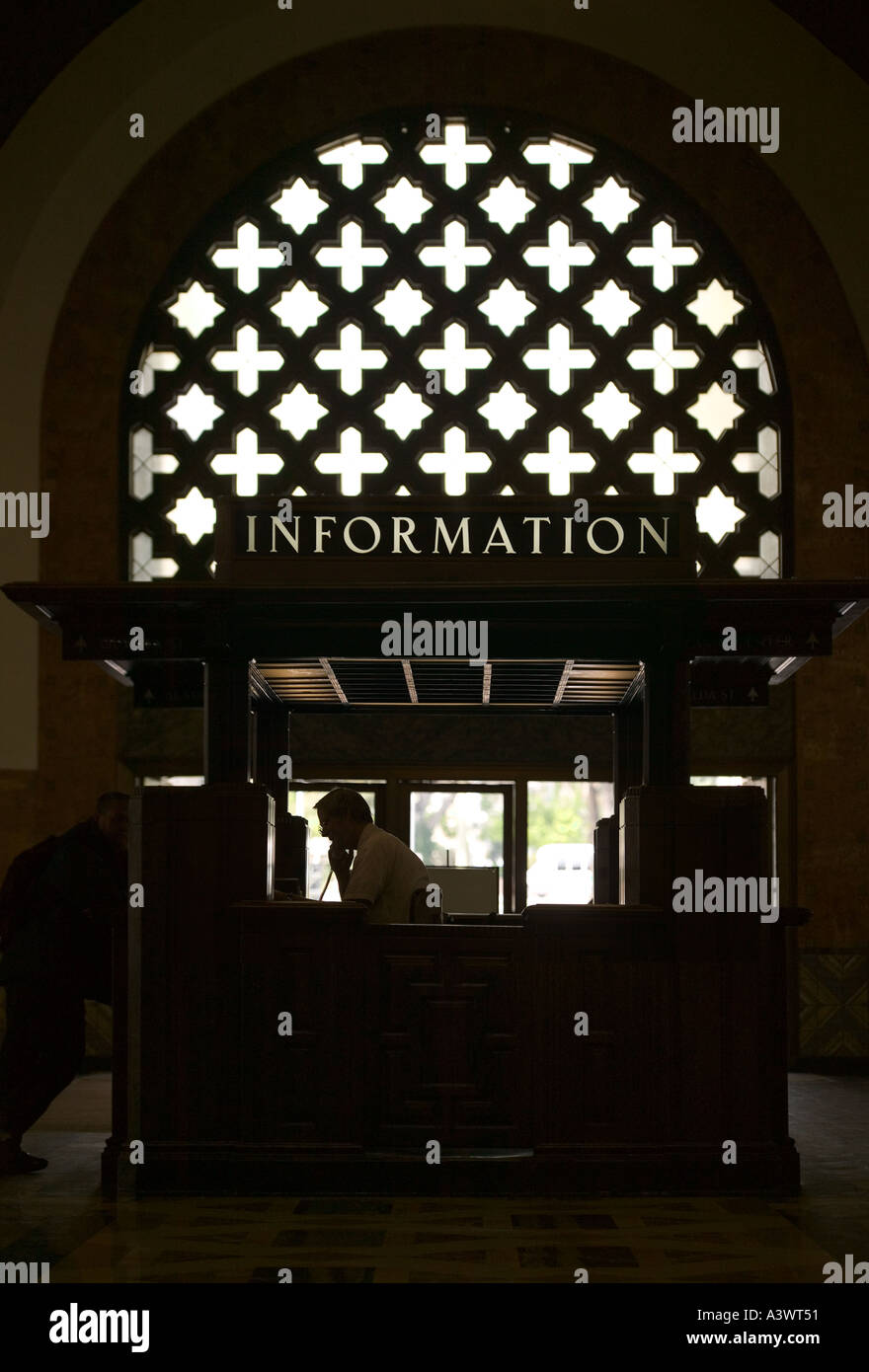 Information booths hi-res stock photography and images - Alamy