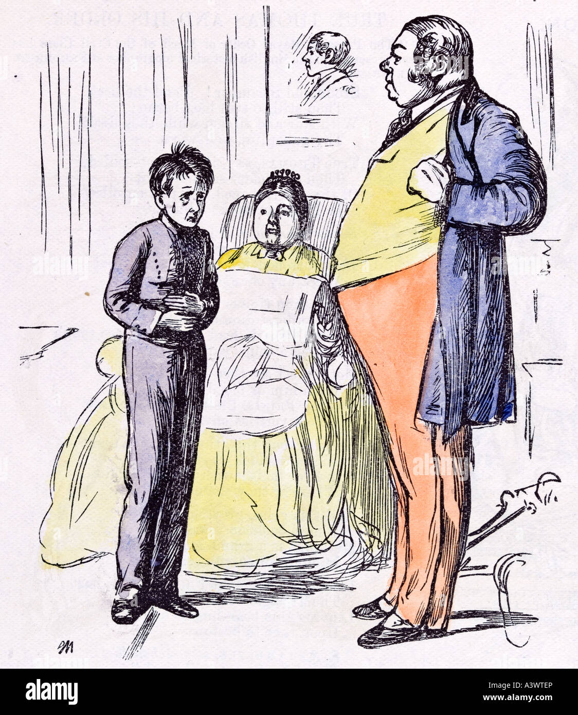 Telling off school boy hi-res stock photography and images - Alamy