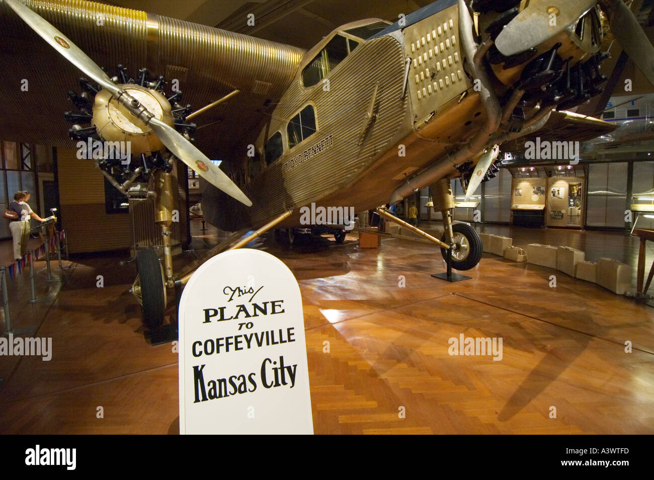 Michigan Dearborn The Henry Ford Museum 1928 Ford 4AT B Trimotor ...