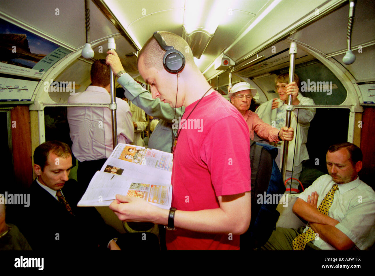 TIME OUT READER FROM THE LONDON UNDERGROUND PROJECT BY RUPERT RIVETT ...